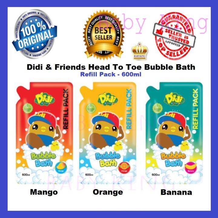 Original Didi & Friends Didi And Friends Head to Toe Baby Body Bath ...