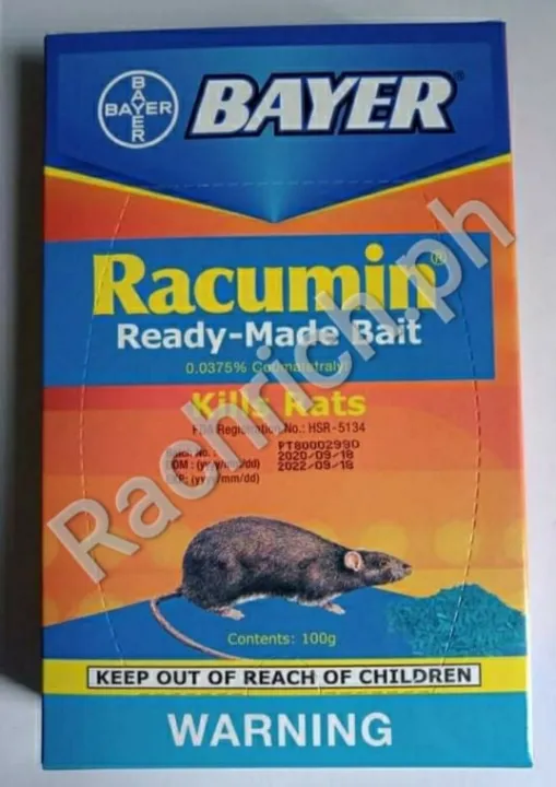 Racumin Ready-Made Bait Rat Killer (100g) | Lazada PH