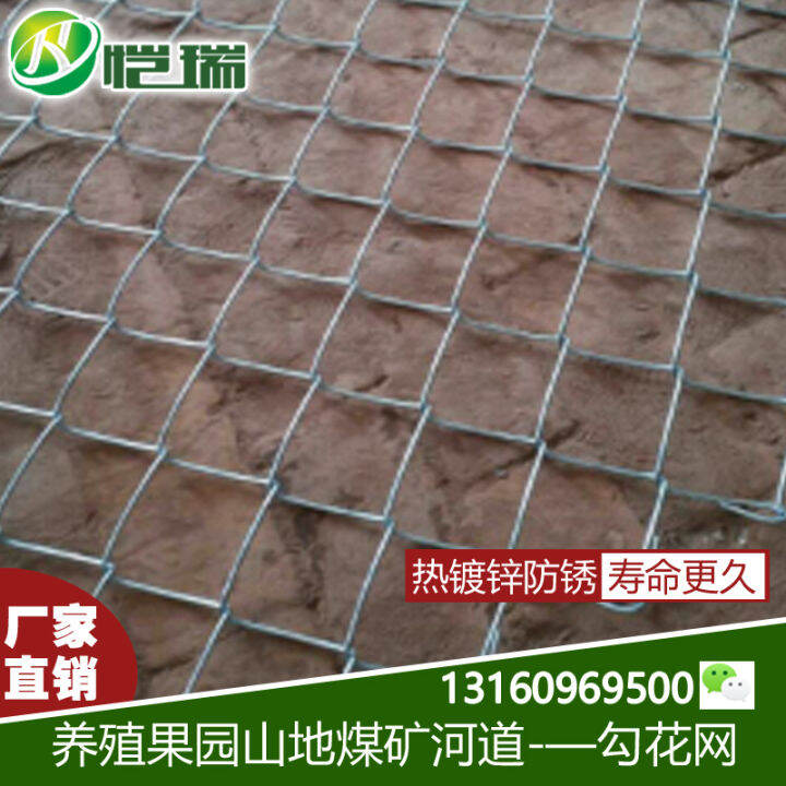 Fence net/barbed wire/protective net/galvanized hook net/diamond fence ...
