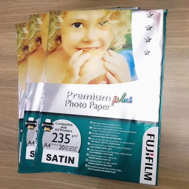 FUJIFILM A4 SIZE RC SATIN / WOVEN Photo PaperBzj | Lazada PH