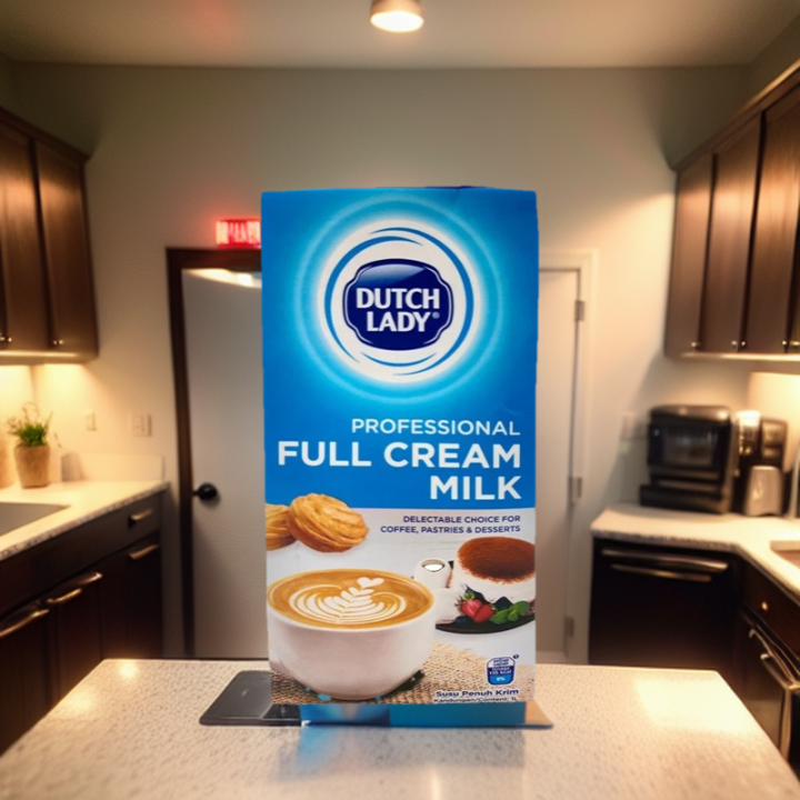 Dutch Lady Professional UHT Full Cream Milk 1L - Food Service Barista ...
