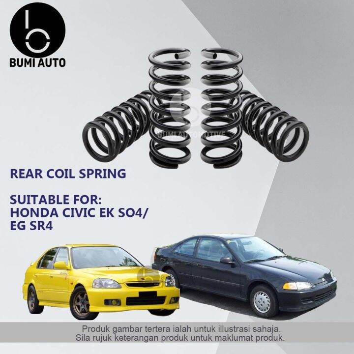 Honda Civic EG SR4 EK SO4 Rear (Belakang) Standard OEM High Quality ...
