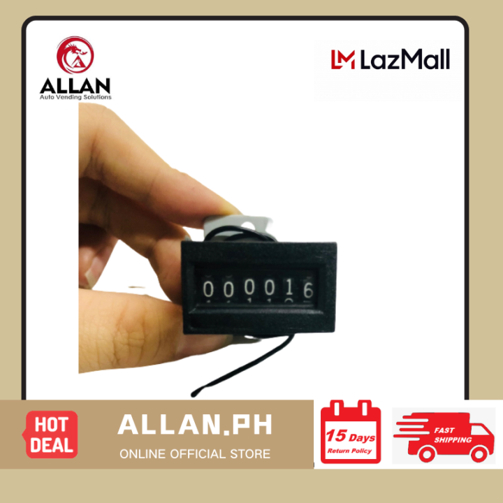 10pcs Allan Electromagnetic counter pisonet/piso net/pisowifi/piso wifi ...