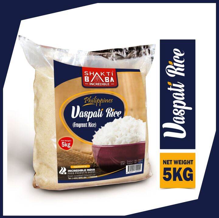 Shakti Baba Philippine Vaspati Fragrance Rice 5kg(This is not Basmati ...