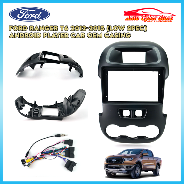FORD RANGER T6 2012-2015 (Low SPEC) 9" Inch Player Radio Casing with ...