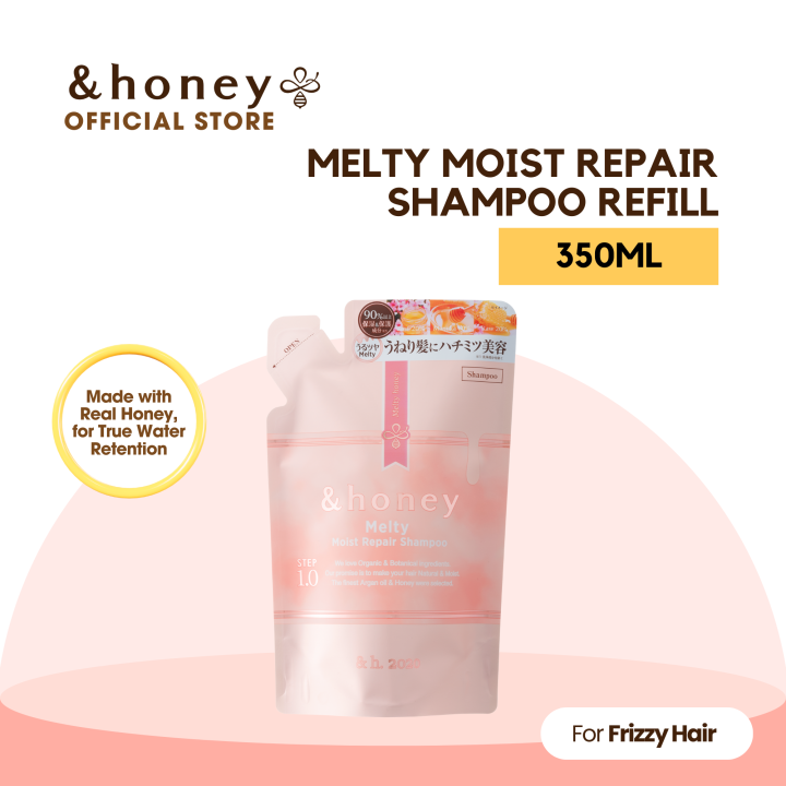 And Honey Melty Moist Repair Shampoo REFILL 350ml - & honey Made in Japan | Lazada PH