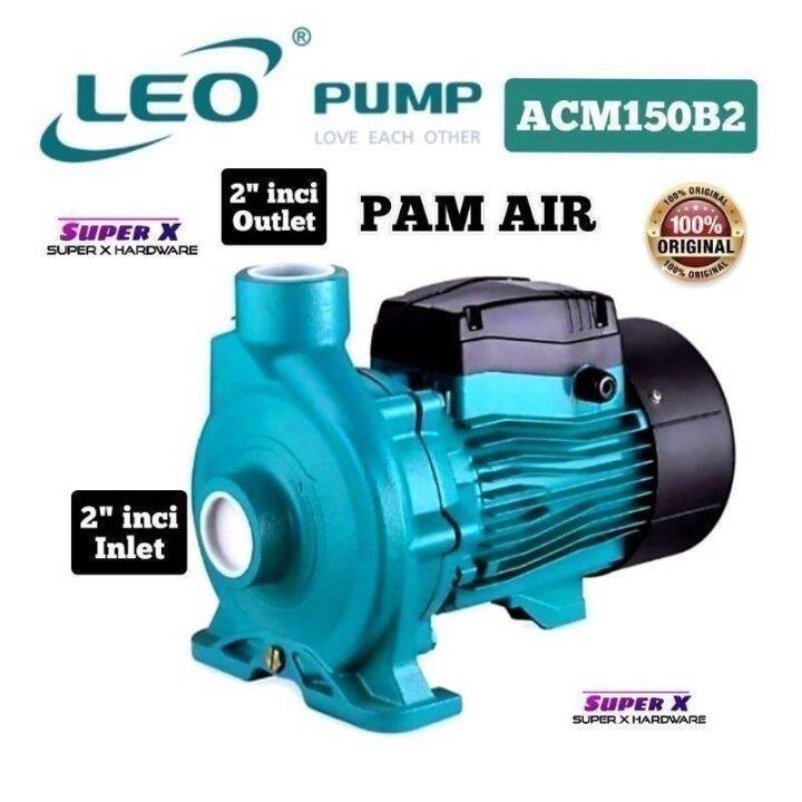 LEO ACm150B2 Centrifugal Water Pump # Pam Air 2HP# Single Phase# | Lazada
