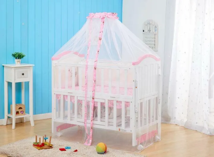 Multi Function Elegant Wooden Crib 3 in 1 Functions Grows With Baby ...