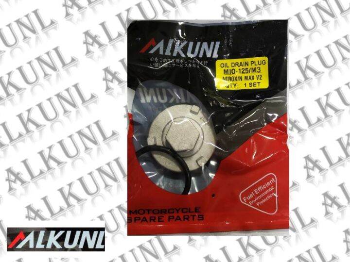 DRAIN PLUG "ALKUNL"- MIO 125/M3/AEROX/NMAX V2 | Lazada PH