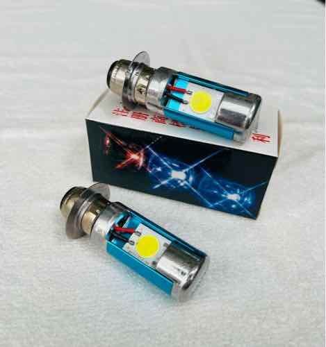 Bộ 2 Bóng Đèn led chân m5 cho xe đời cũ sử dụng 2 bóng wave, jupiter ...