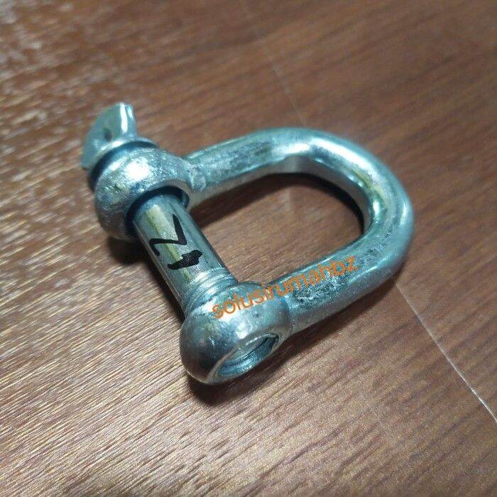 Segel D 12MM Shackle Clamp m12 Sambungan Rantai Besi seling sling ...
