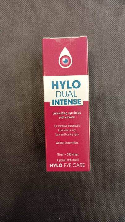 HYLO - Dual Intensive with Ectoine (Eye Drops 10ml) | Lazada