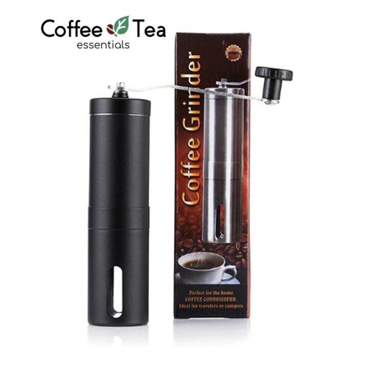 Coffee N Tea Essentials Portable Hand Bean Coffee Grinder Manual ...