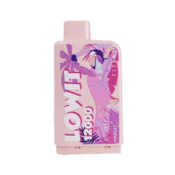 LOWIT 12,000 PUFFS BY ELF BAR (WHOLESALE AVAILABLE) Vape, 45% OFF
