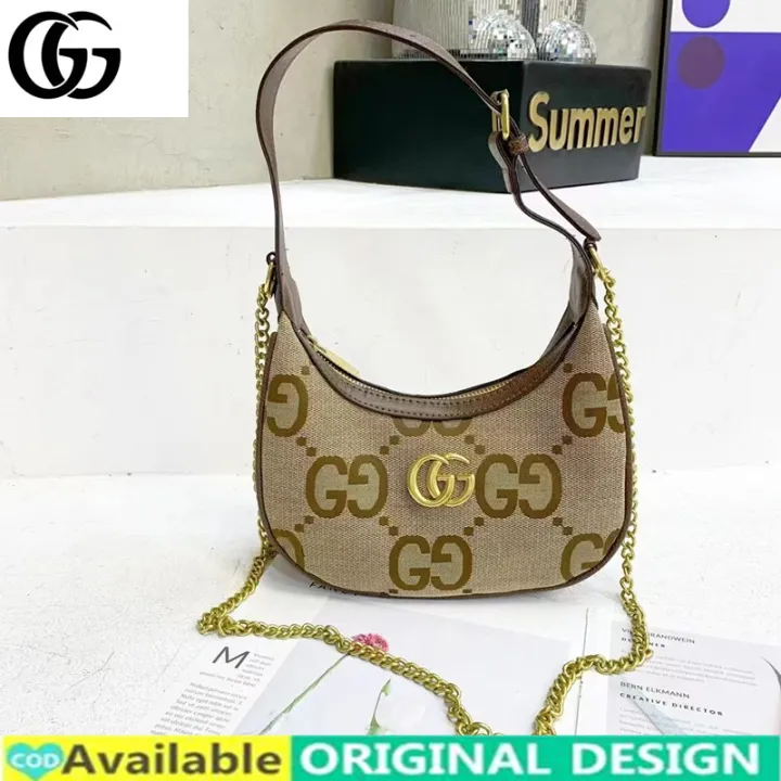 GUCCI Sling Beg For Women On Sale Large Brown 2022 Crossbody Shoulder ...