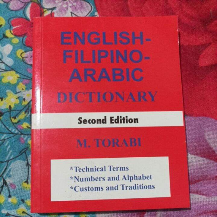 ♬Arabic Dictionary Arabic-Filipino, Arabic-English♝ | Lazada PH