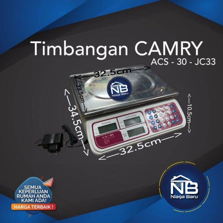 Timbangan Digital Camry 30KG | Lazada Indonesia