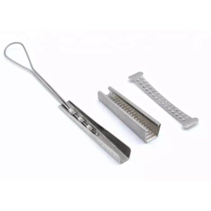 [Spot] FIBER KING FTTH Fiber Optic Drop P Clamp Suspension Wire Clamp ...