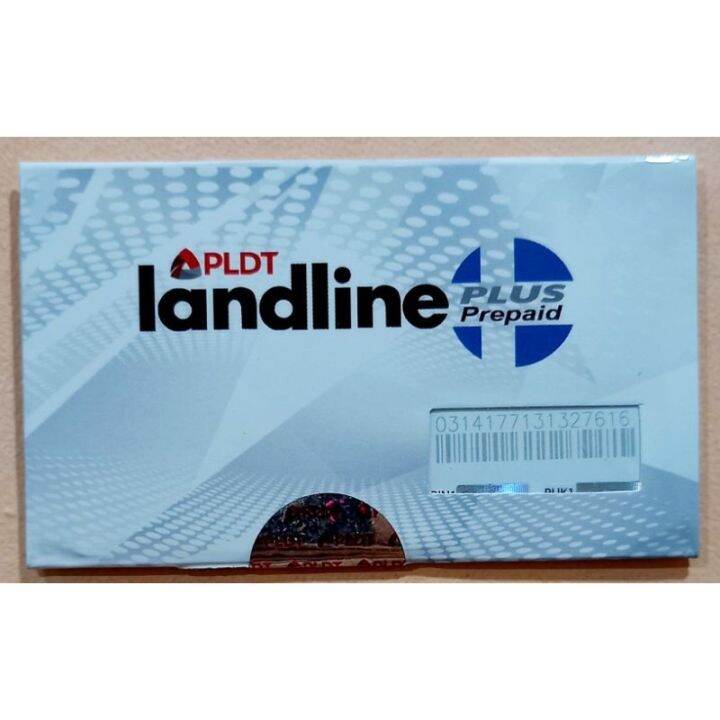 Ready stock ☑ PLDT Landline plus simcard (with Free 50pesos load) New ...