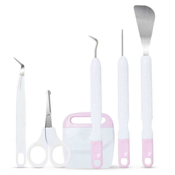 6pcs Weeding Tool Set Handmade Basic Removal Tweezer Cricut Stencils ...