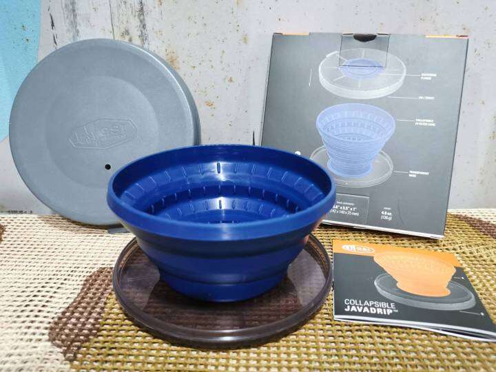 GSI Collapsible Java Drip กรวยกรองกาแฟแบบ Drip ที่ดริปกาแฟ ซิลิโคน พับเก็บได้ พกพาสะดวก by Jeep ...