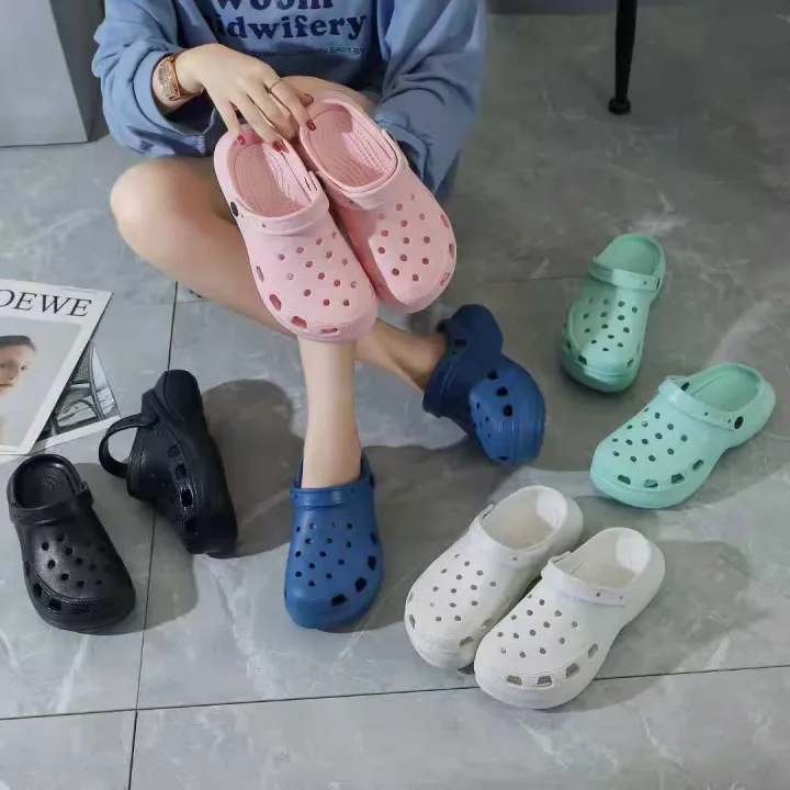 LUCAS Crocs DESIGH Bae Clogs for Women | Lazada PH