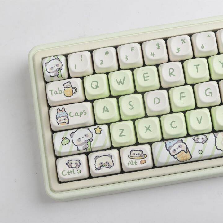 MOA Profile Panda Keycap Mechanical Dye Sublimation 140 Keys Full ...