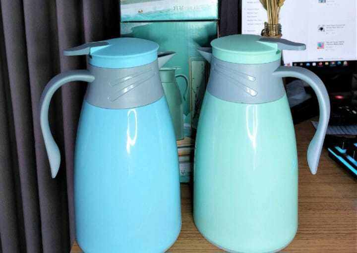 TEKO TERMOS PINGUIN 1L PENGUIN TAHAN PANAS DALAM KACA SERBAGUNA 1000ML ...