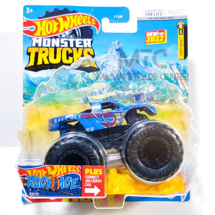 Hot Wheels Monster Trucks Race Ace | Lazada Indonesia