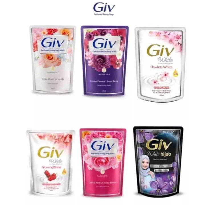 GIV Sabun Mandi Cair Pouch 400ml | Lazada Indonesia
