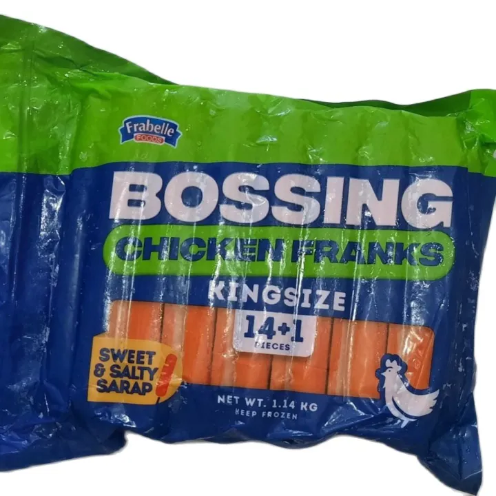 Frabelle Bossing Chicken Franks 1.14 kg | Lazada PH