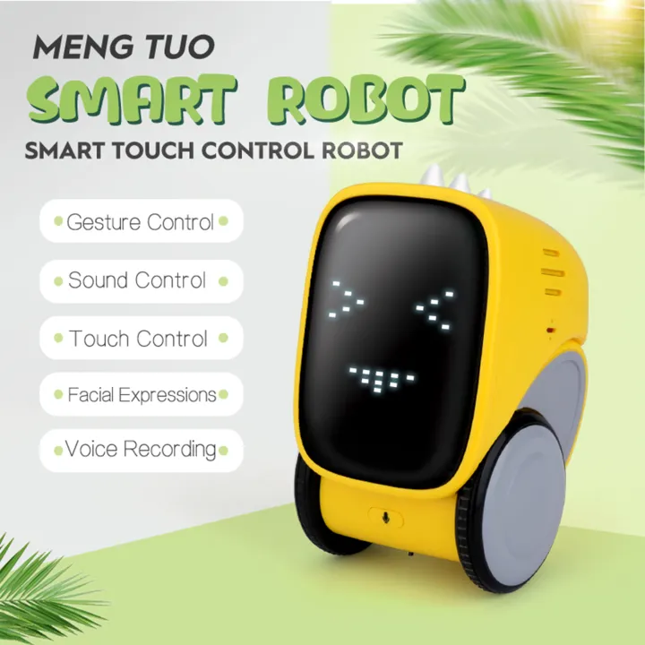 Intelligent Smart Talking Robot with Facial Expression Voice Recording ...