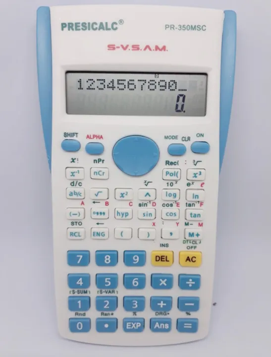 Kalkulator PRESICALC PR 350 MSC - Kalkulator Scientific - Kalkulator ...