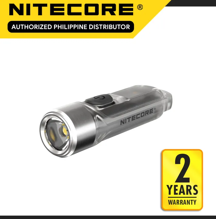 Nitecore TIKI GITD 300 Lumens Mini Futuristic Keychain Light Blue ...