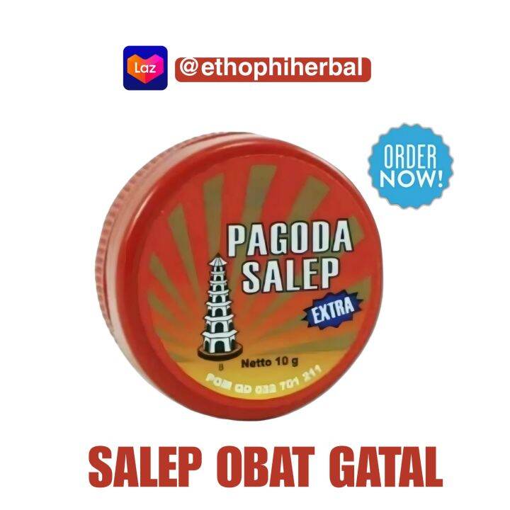 Salep Obat Gatal Selangkangan Pagoda Salep Extra 10 Gram Merah Kemasan ...
