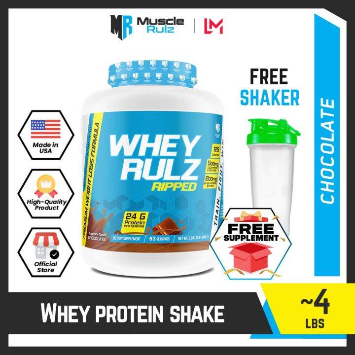 Muscle Rulz - Whey Rulz Ripped Premium Weight Loss Protein Formula ...