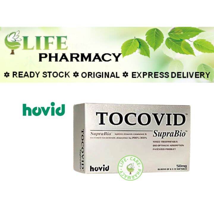 Tocovid SupraBio 50mg 60's | Lazada