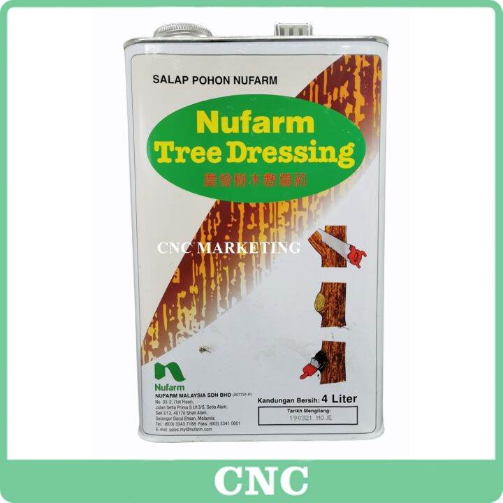 4L Nufarm Tree Dressing Salap Pohon 农发树木敷伤药 | Lazada