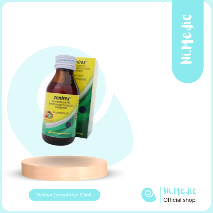ZENIREX EXPECTORANT 60 ML | Nimedic | Obat batuk berdahak anak Dewasa ...