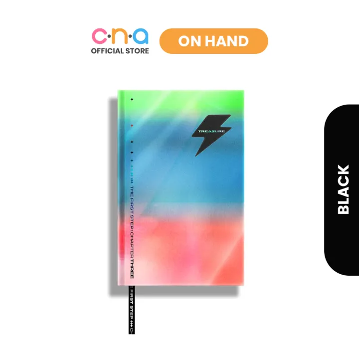 TREASURE - THE FIRST STEP : CHAPTER THREE (Black ver.) 3rd Single Album ...