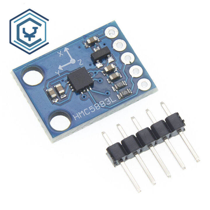 1PCS Three-axis magnetic field module GY-273 3V-5V HMC5883L three-axis ...