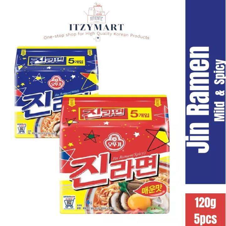 OTTOGI JIN RAMEN MILD MULTI HOT 1PACK KOREAN INSTANT NOODLES | Lazada PH