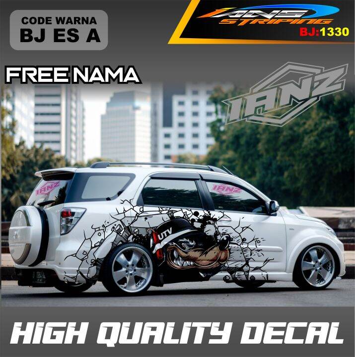 STICKER MOBIL TOYOTA RUSH KIJANG INNOVA / STIKER MOBIL DESAIN TERBARU ... STICKER MOBIL TOYOTA RUSH KIJANG INNOVA / STIKER MOBIL DESAIN TERBARU ...
