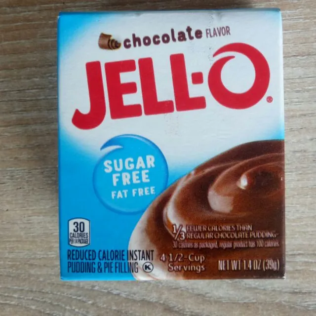 Free Shipping [] Jell-O Sugar Free Instant Pudding Chocola 1.3oz JR4 ...
