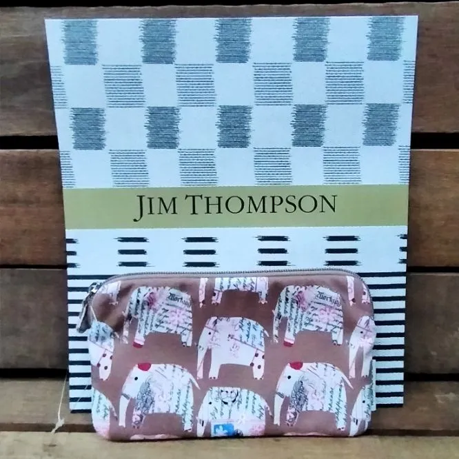 Jim Thompson Zip Around Pouch | Lazada PH