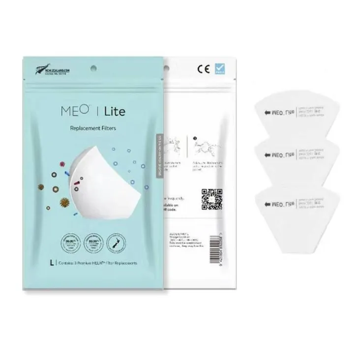 MEO Mask Lite Helix Filter Pack of 3 Refill | Lazada PH