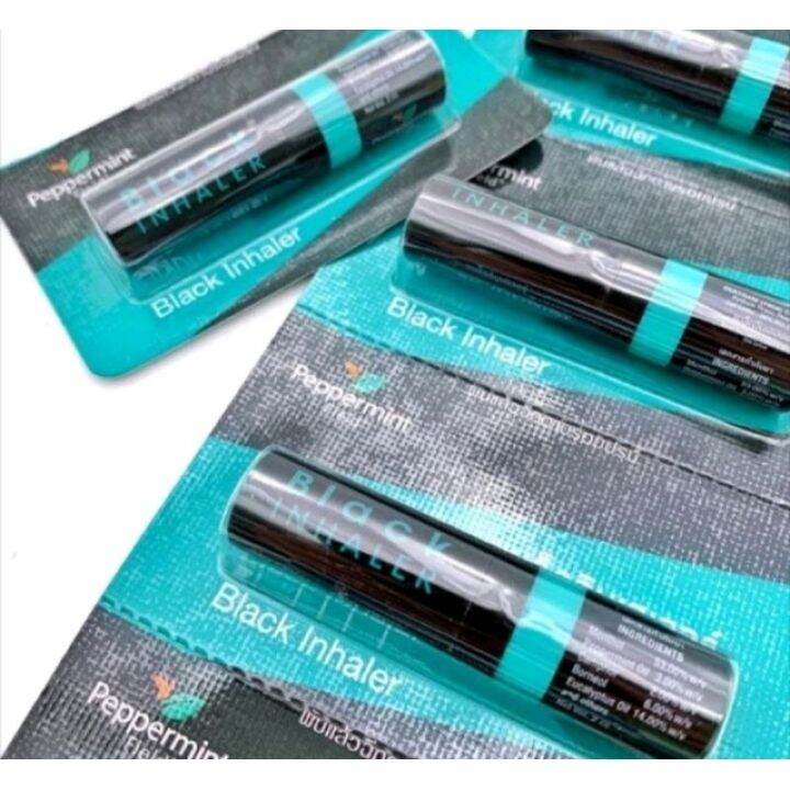 black inhaler thailand peppermint field inhaler | Lazada Indonesia