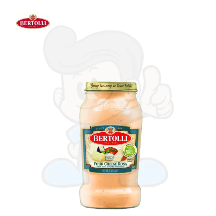 Bertolli Four Cheese Rosa Pasta Sauce 15 oz | Lazada PH