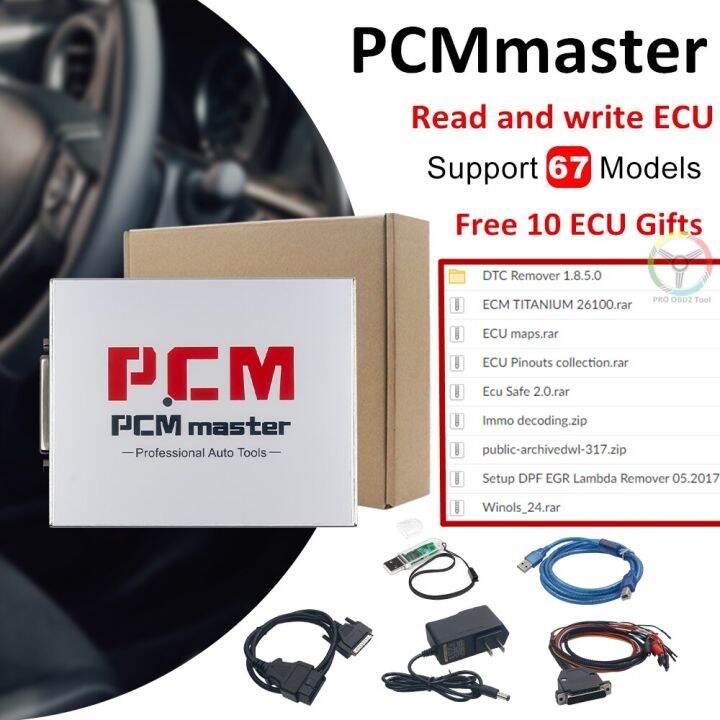 PCMmaster ECU Programmer with 67 Modules Online Checksum Pcmmaster OBD ...