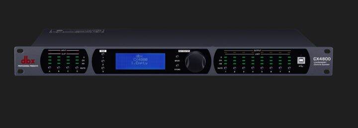 ครอสดิจิตอลโปรเซสเซอร์ตัวใหม่ รุ่น CX4800 ( 4IN 8OUT) ระบบการจัดการลำโพงที่สมบูรณ์ ระดับมืออาชีพ ...